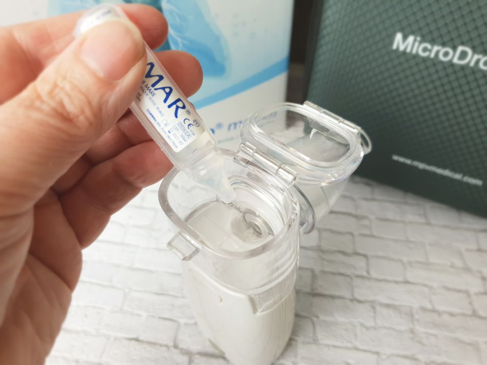 MicroDrop® mesh Inhalationsgerät - Gesunde Atemwege dank feinster ...