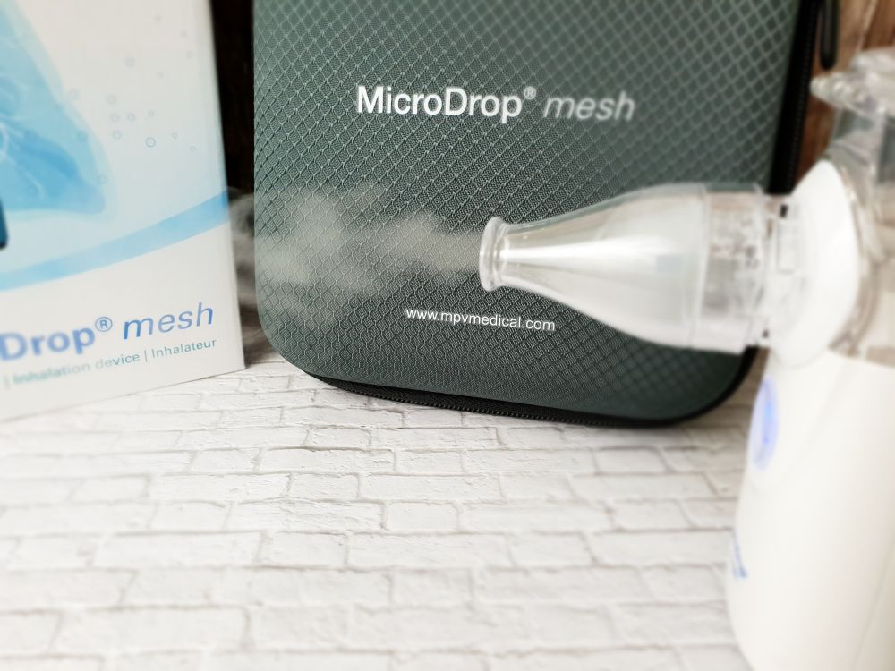 MicroDrop® mesh Inhalationsgerät - Gesunde Atemwege dank feinster ...