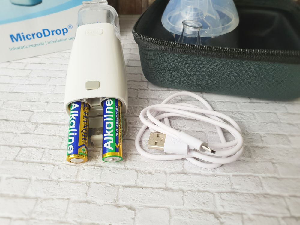 MicroDrop® mesh Inhalationsgerät - Gesunde Atemwege dank feinster ...