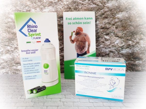 RhinoClear Sprint - die bessere Alternative zur Nasendusche – Sannes Block